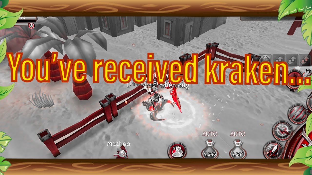 Easiest way to own a kraken weapon in arcane legends… - YouTube