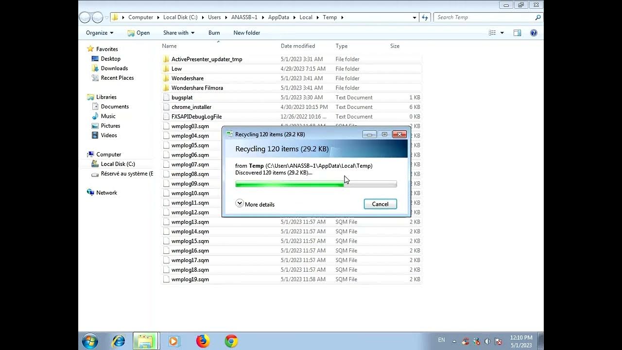 How To Delete Temp Folder Youtube