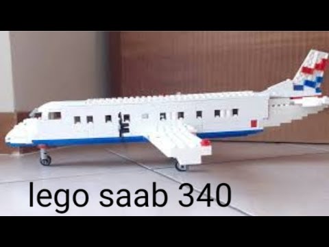 Lego saab 340 (British airways) - YouTube