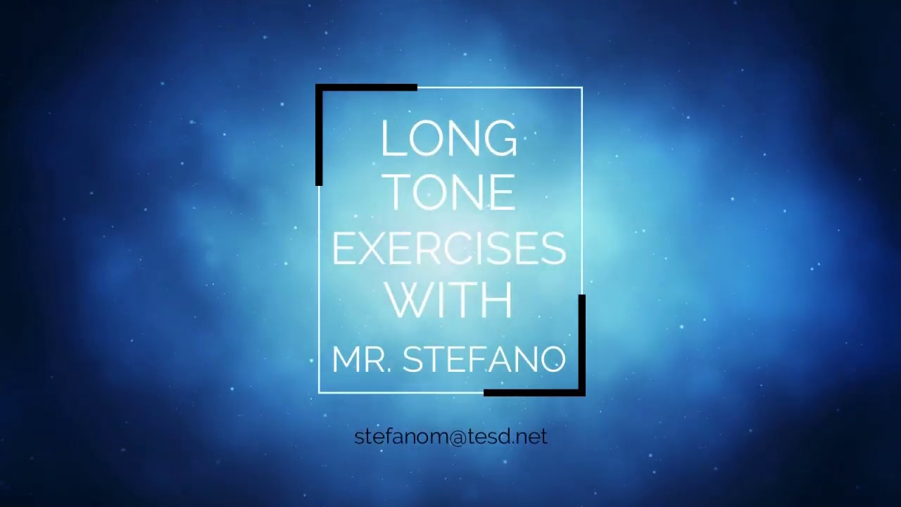 Long Tone Exercises - YouTube