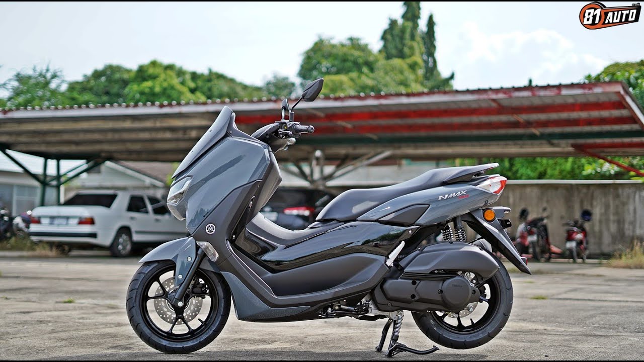 YAMAHA N-MAX Standard (สีเทา) 2021 Walk Around 4K : 81Auto - YouTube