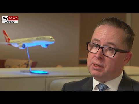 Qantas CEO says airline is improving faster than expected