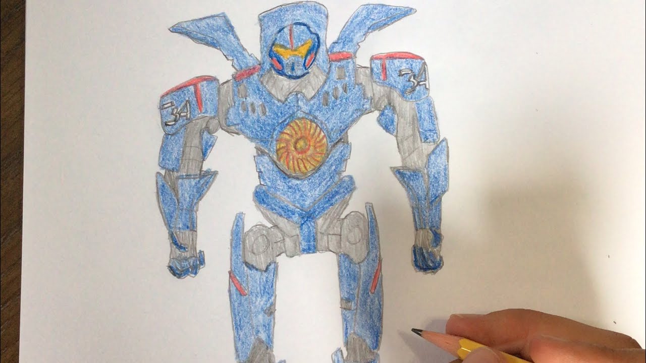 How to draw Gipsy! (Pacific rim) - YouTube