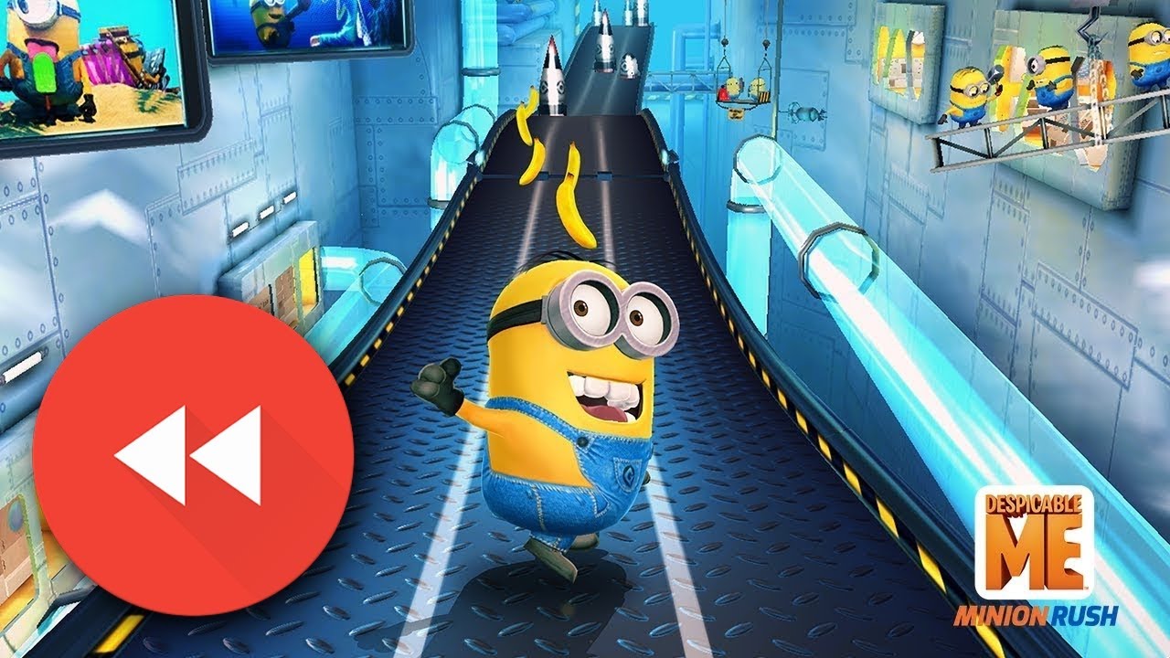 Reversed Despicable Me Minion Rush - Google Play Trailer - YouTube