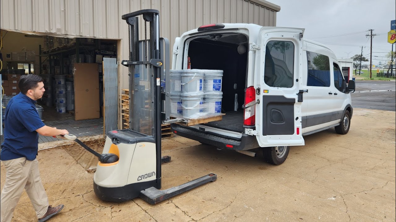 Busy Day in the Cargo Van Today - YouTube