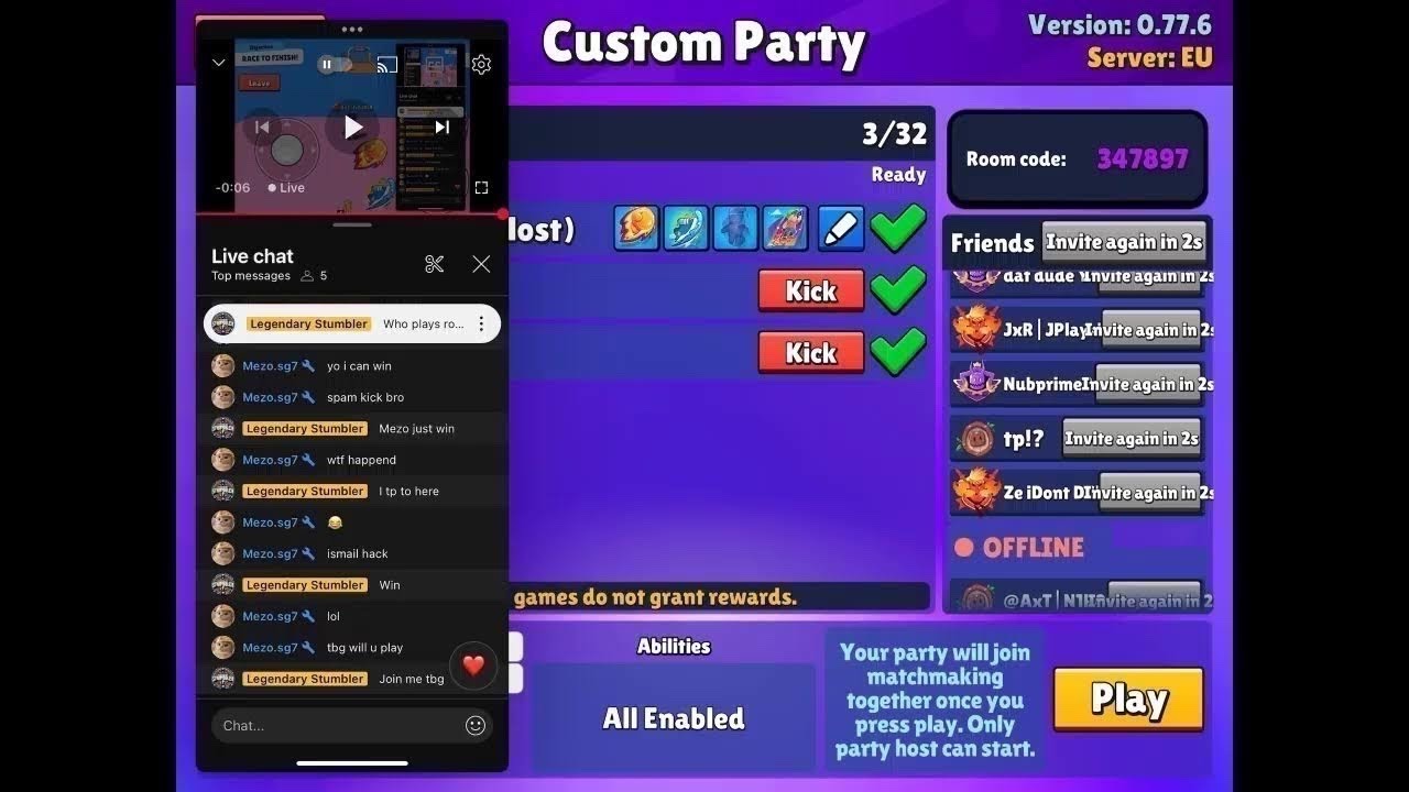 legendary stumbler (ismail anhar) is live - YouTube