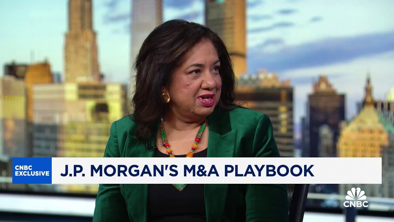 JPMorgan M&A head talks optimism heading into 2025 in the dealmaking ...