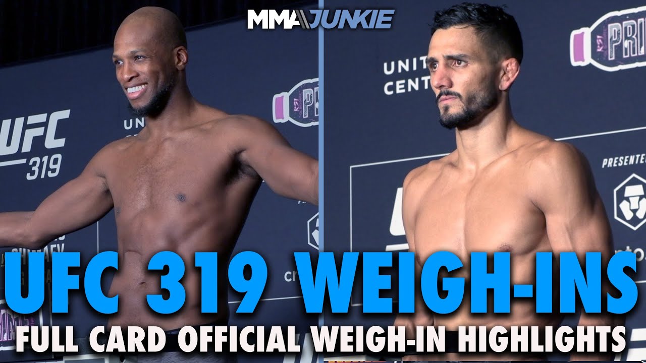 UFC 319 official weigh-in highlights: Bryan Battle misses big; DDP ...