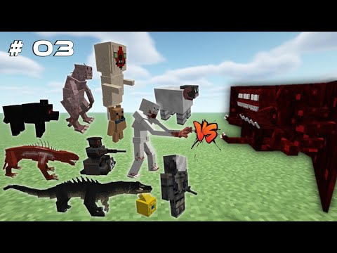 All SCP (SCP Lockdown MOD) vs. Cha'garoth, the dread beast in MINECRAFT ...