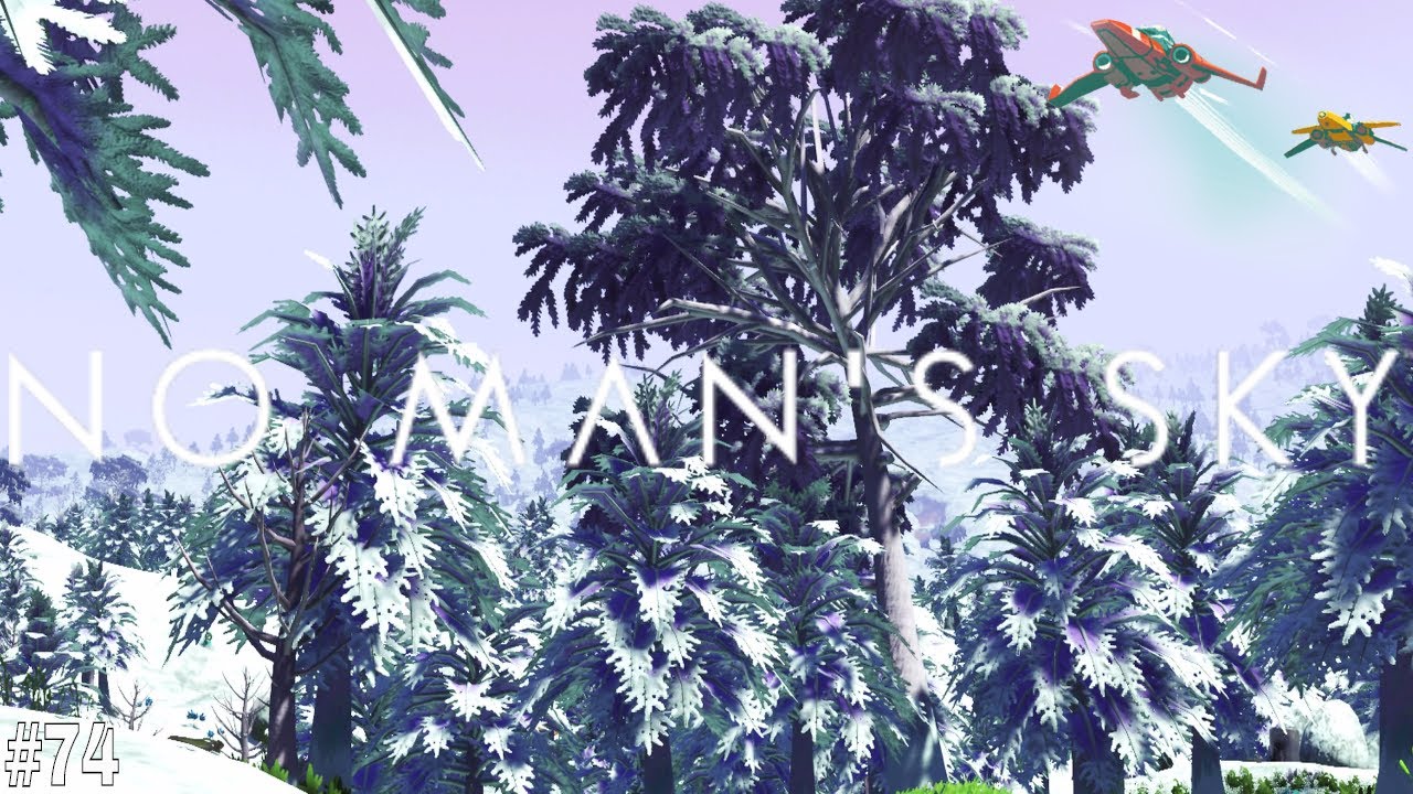 No Man's Sky | Part 74: GIANT TREES EXIST!!! 100% VANILLA NO MAN'S SKY ...