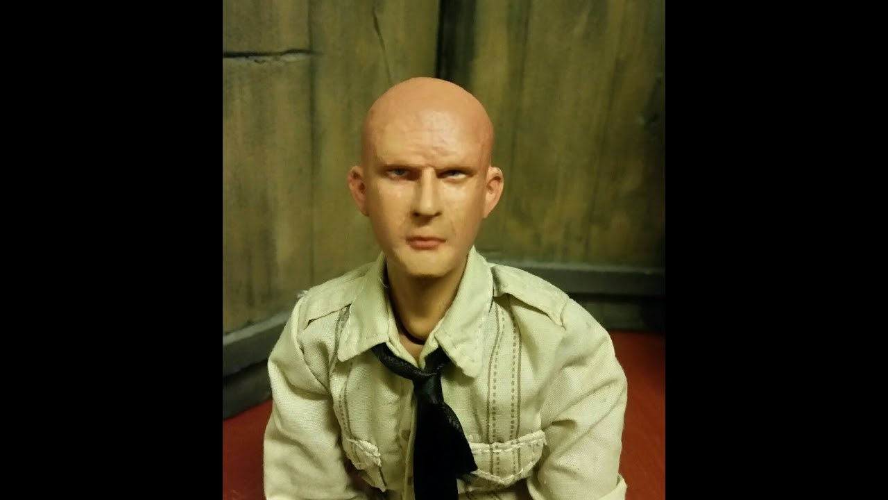 Custom 1/6 Pinhead Elliot Spencer Human Version with Bald Head - YouTube