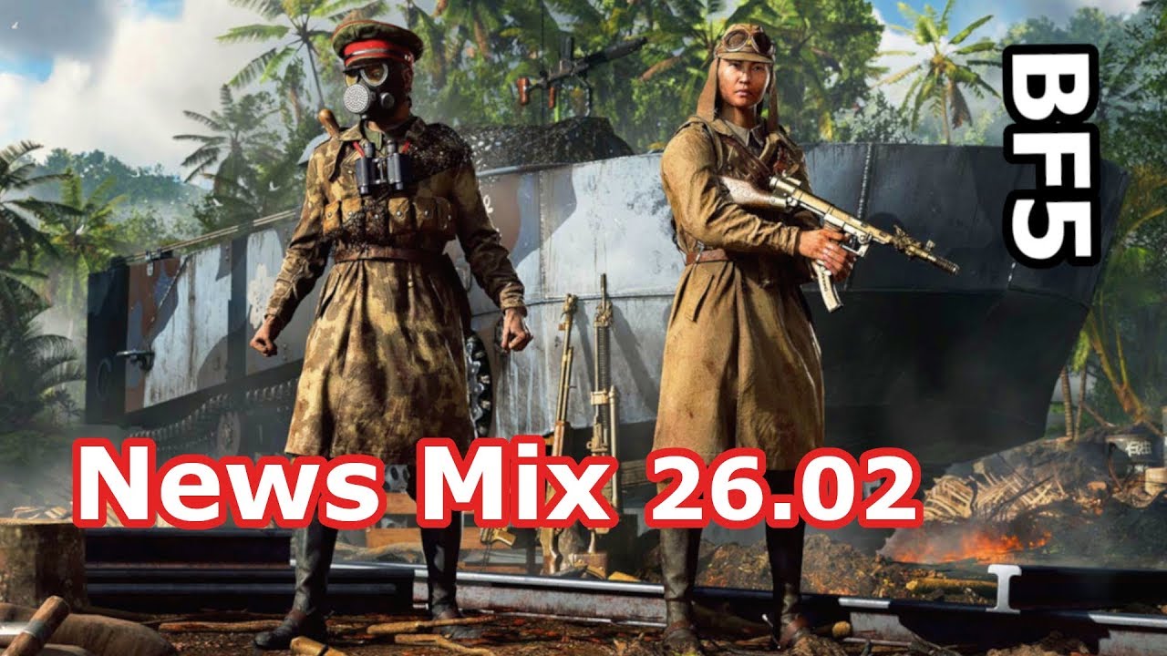 BF5 News Mix: seltsame Geräusche, 6.2 Audio Einstellung, neuer Elite ...