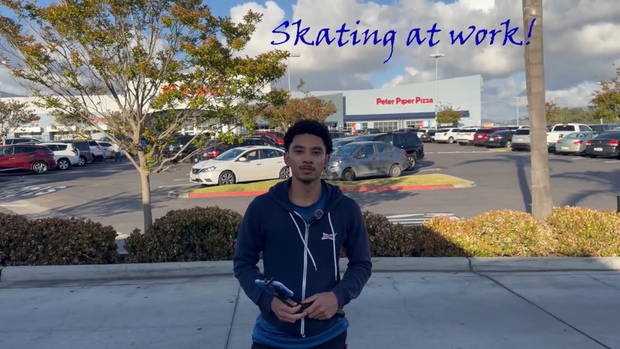 Speedy Rollerskating at work! - YouTube