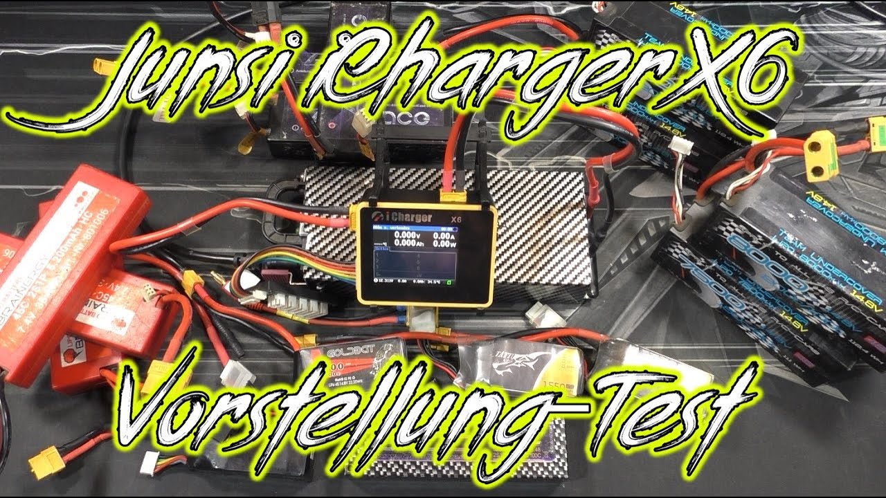 Junsi iCharger X6 Vorstellung-Test | HD+ | German/Deutsch - YouTube