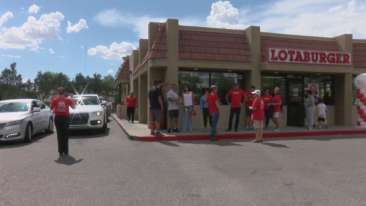 Blake's Lotaburger celebrates 70th birthday - YouTube