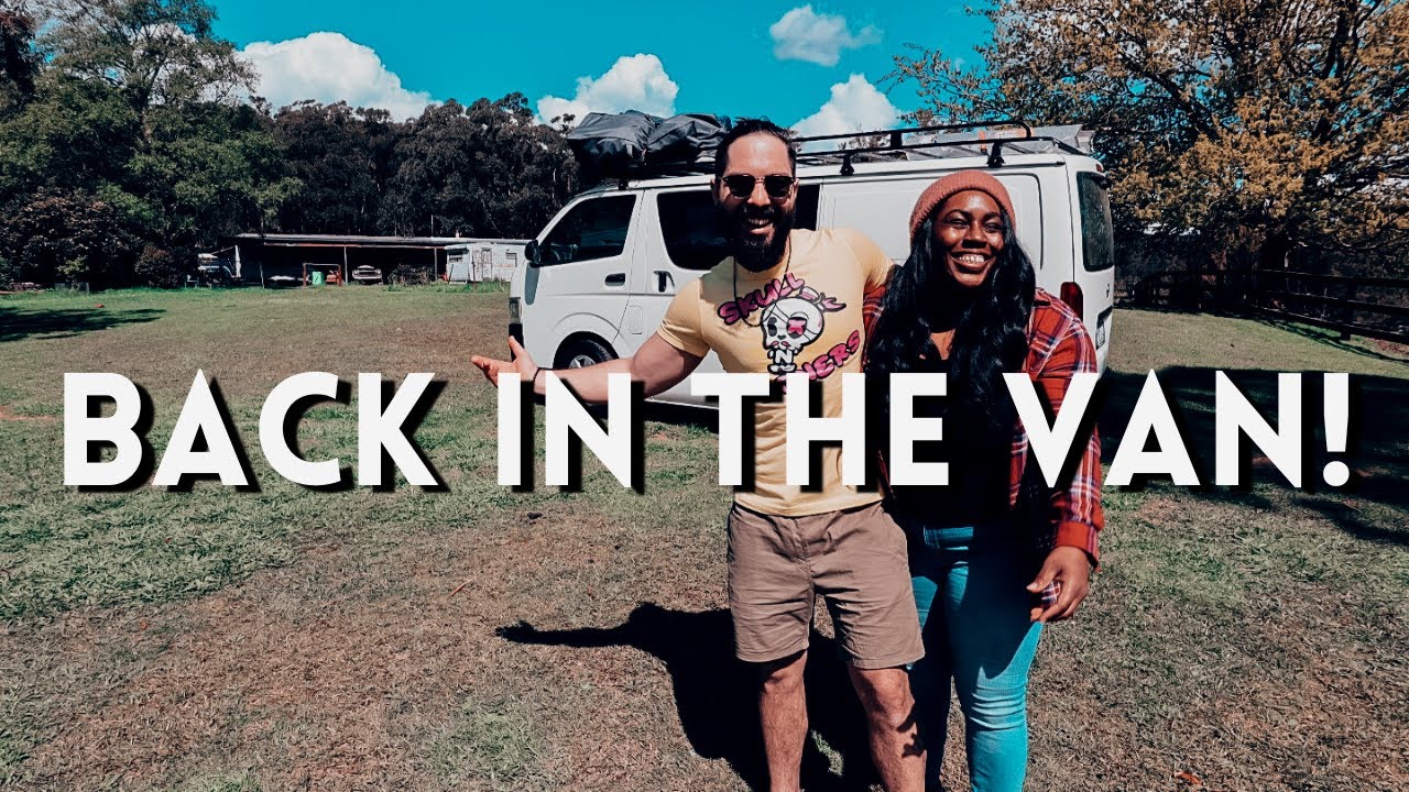 Our first trip in our NEW van setup! | Camping on a Donkey Farm: Van ...