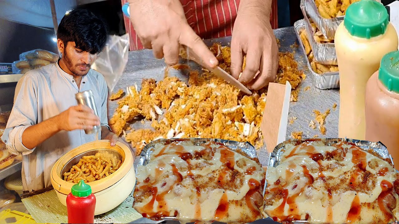 Roadside Crispy French Fries | Loaded Cheesy Pizza Fries | Masala ...