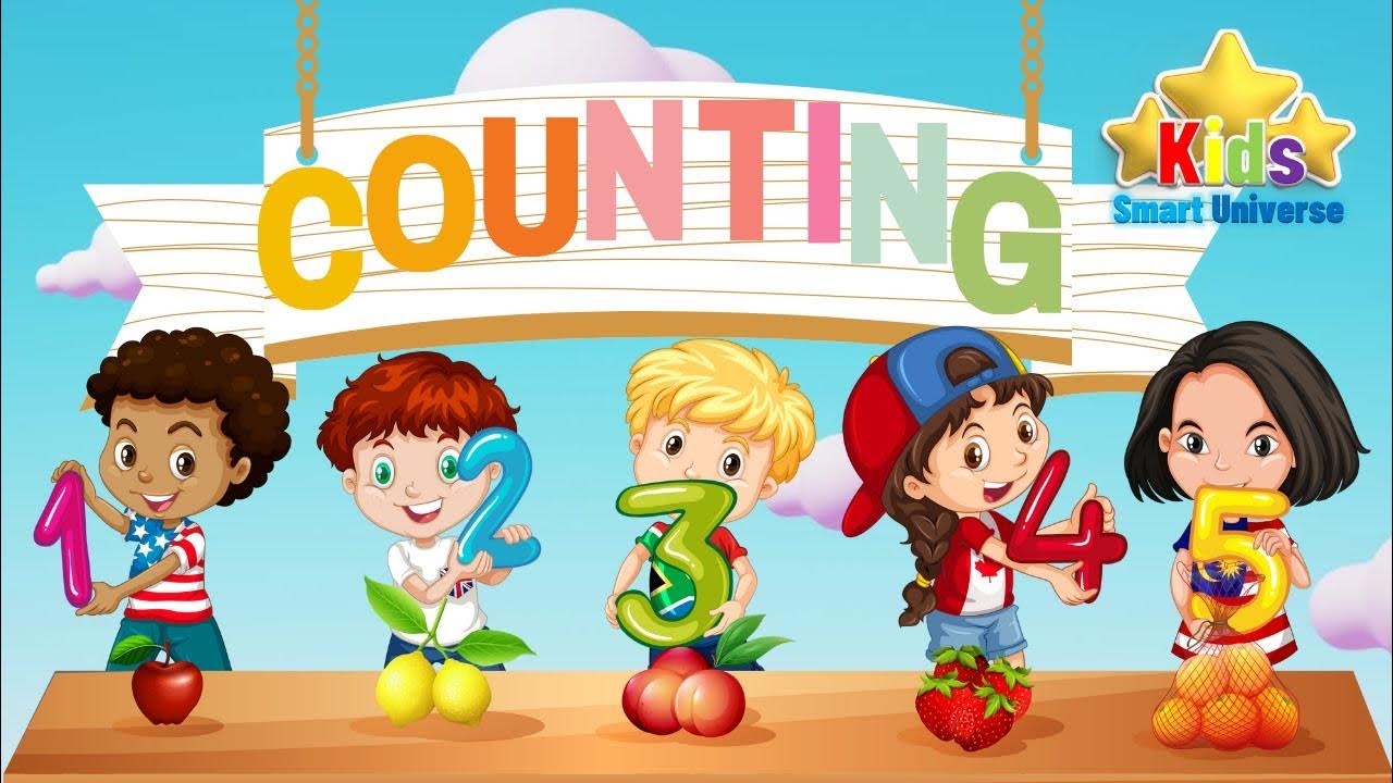 Counting & Numbers 1 to 10 | Let's Count 1-10 | Numbers 1-10 lesson for ...