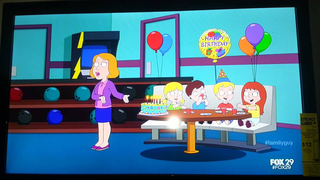 Quagmire kicks a cake - YouTube