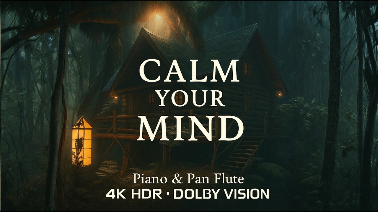 Calm Your Mind – Peaceful Piano & Pan Flute | 4K HDR Dolby Vision ...