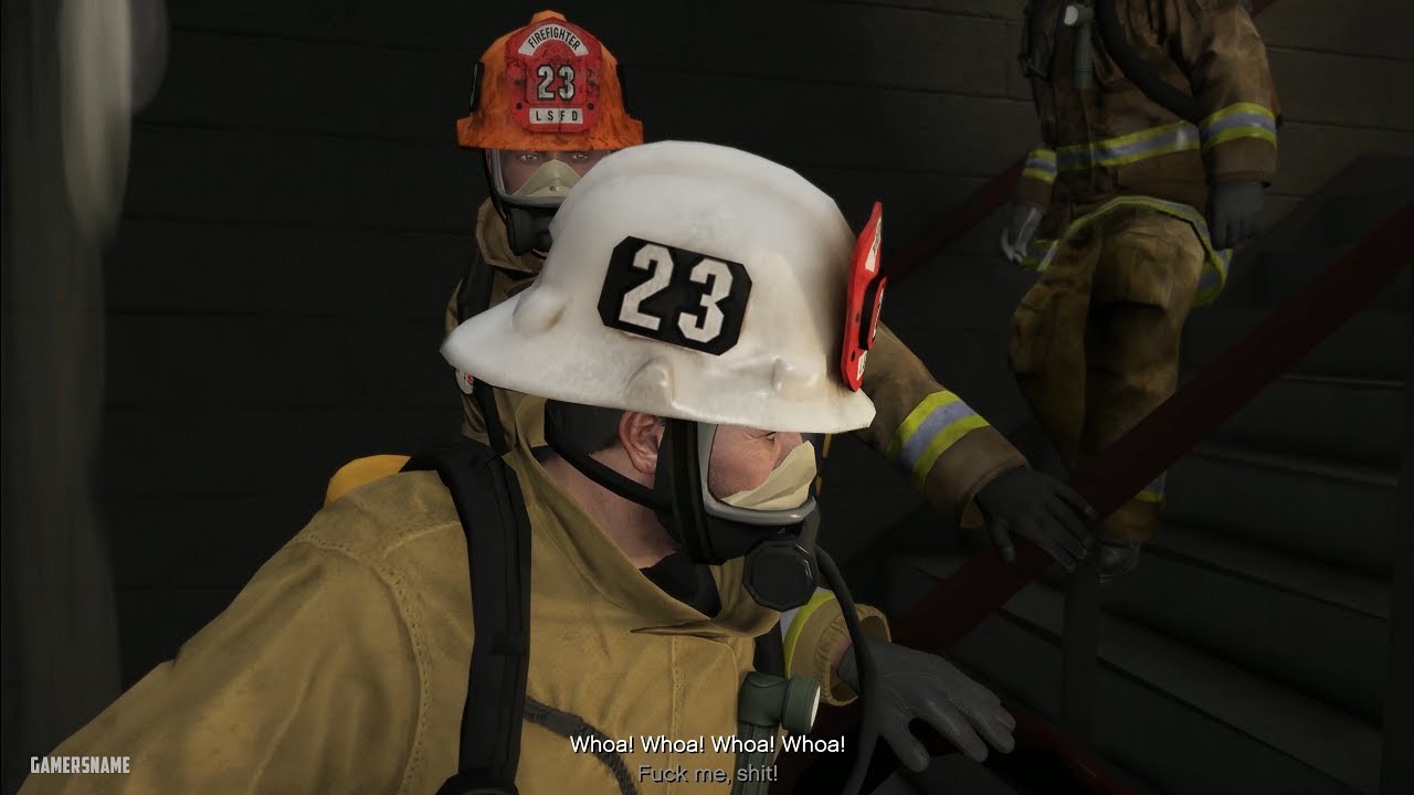 GTA 5 [NV mod] The Bureau Raid "Fire Crew Approach" [100%, Gold medal ...