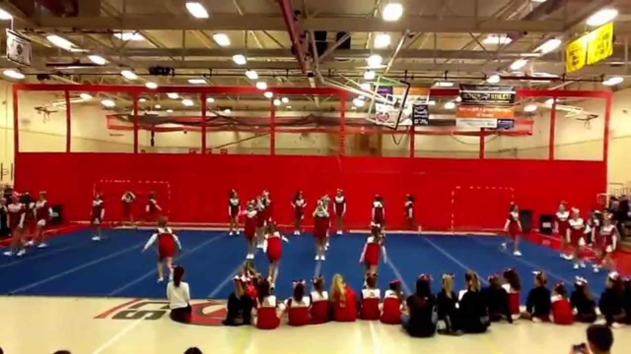 Jr. Lancers comp cheer 11/16/14 Hunterdon Central High School (Senior ...