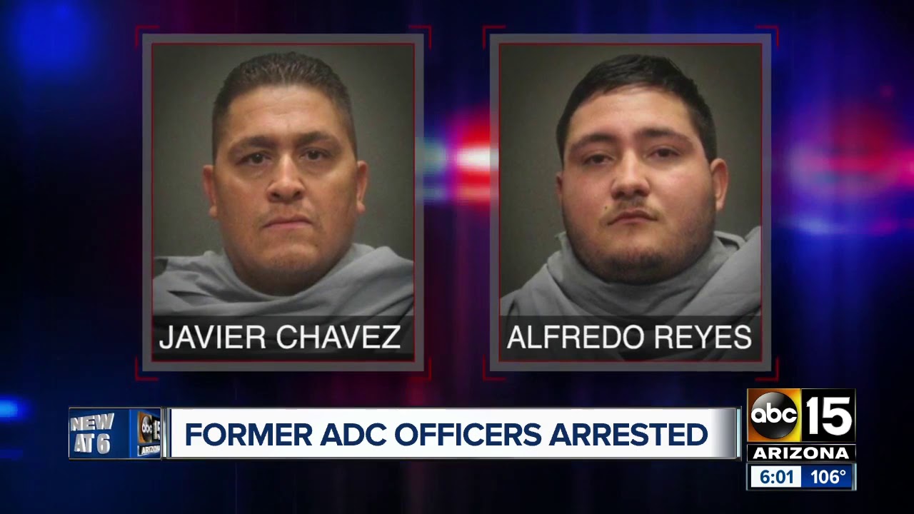 Two Arizona corrections officers charged with covering up assault - YouTube