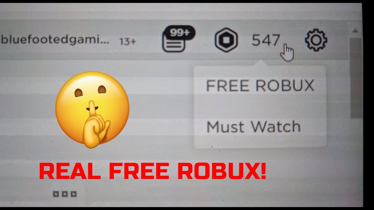 *NEW* Way to get ACTUAL FREE ROBUX *legit* (December 2020) - YouTube