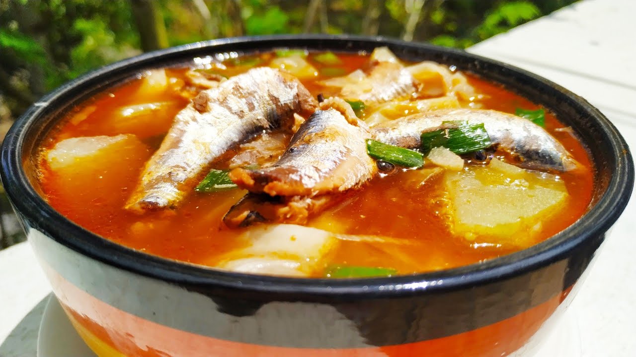 HOW TO COOK SARDINES WITH CABBAGE AND SAYOTE - YouTube