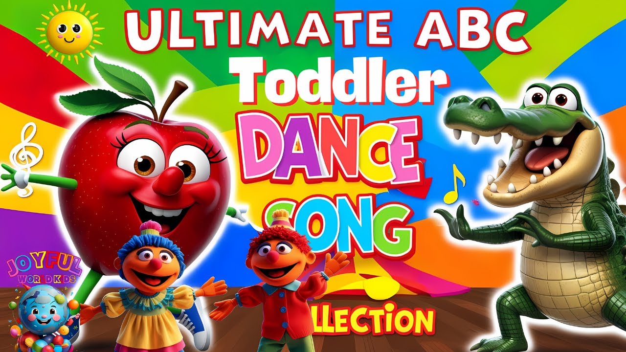 Ultimate ABC Toddler Dance Song Collection, ABC Phonics Song, A for ...