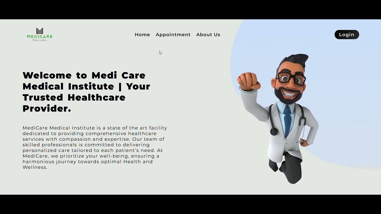 Hospital Management System | MERN Stack Project | Intermediate Level - YouTube