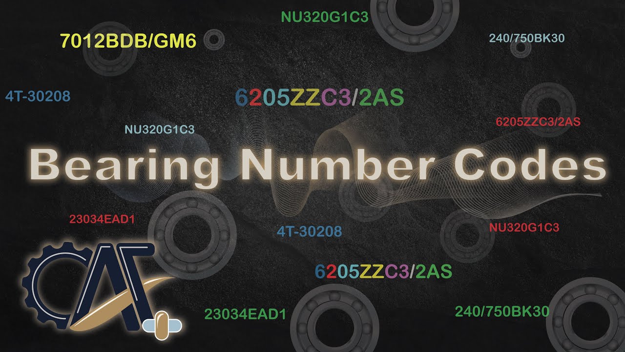 Bearing Number Codes [Part 1] - YouTube