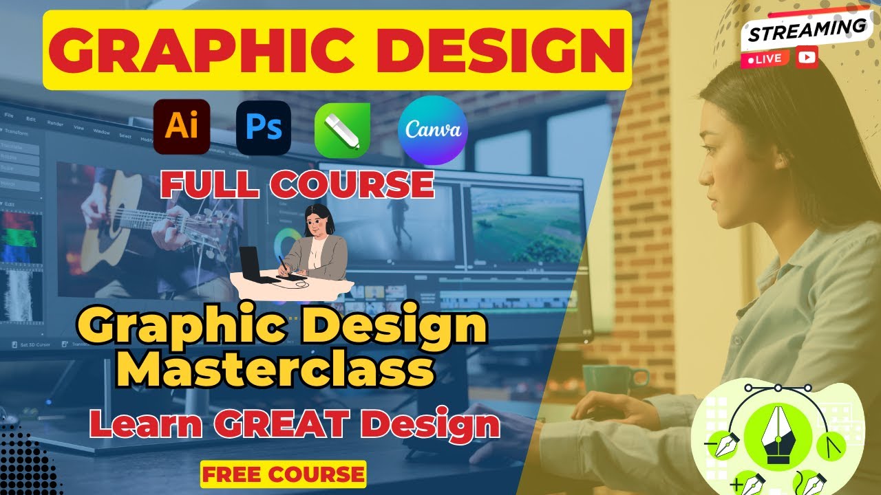 Learn Graphic Design for FREE! Join our full course covering Adobe ...