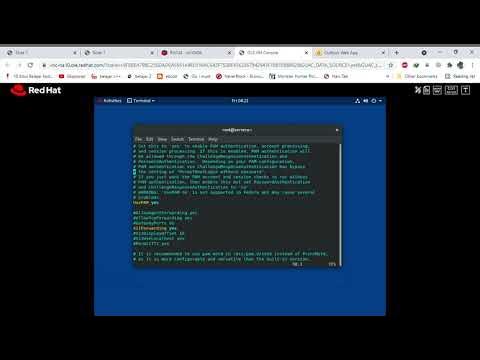 chapter 10 Guided Exercise Customizing OpenSSH Service Configuration - YouTube