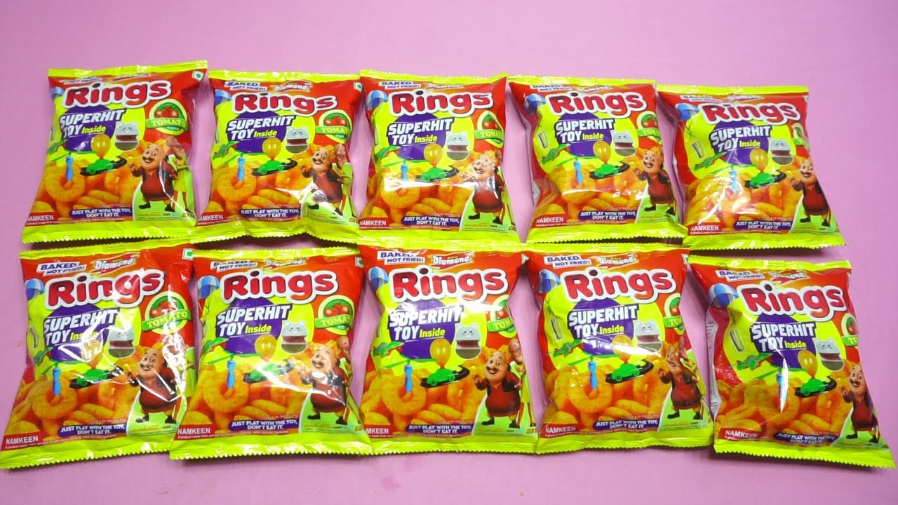 10 New Superhit Free Gift Inside Diamond Rings Motu Patlu!!! - YouTube
