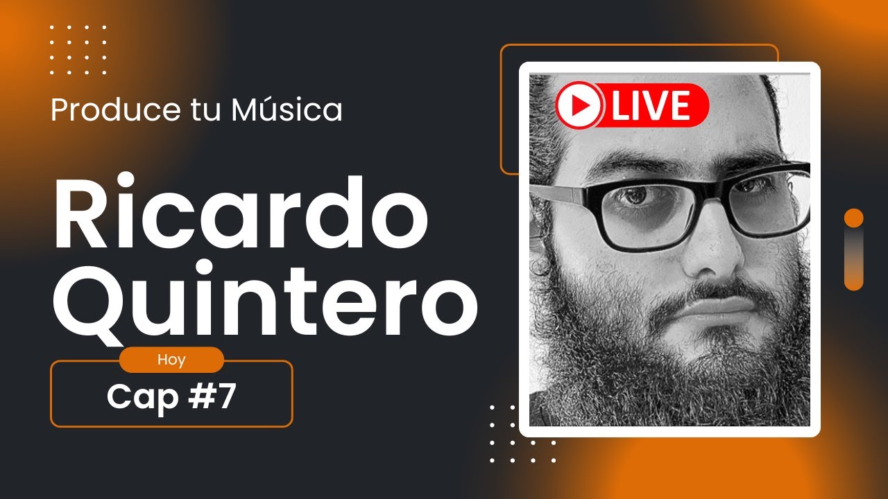En VIVO con el Ing. de Mix y Mastering RICARDO QUINTERO - YouTube