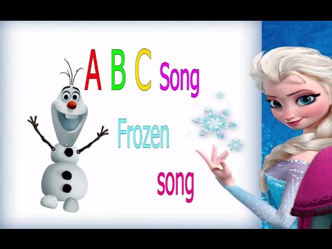ABC Song Frozen ABC Songs for kids Baby song Nursery Rhymes 2015 - YouTube