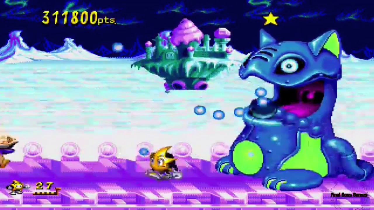 Ristar the Shooting Star All Bosses - YouTube