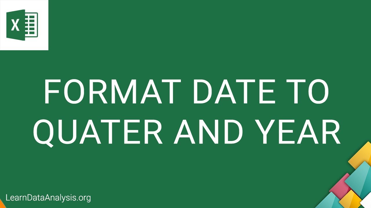 How To Format Date To Quarter And Year In Excel MS Excel Tutorial how-to-format-date-to-quarter-and-year-in-excel-ms-excel-tutorial