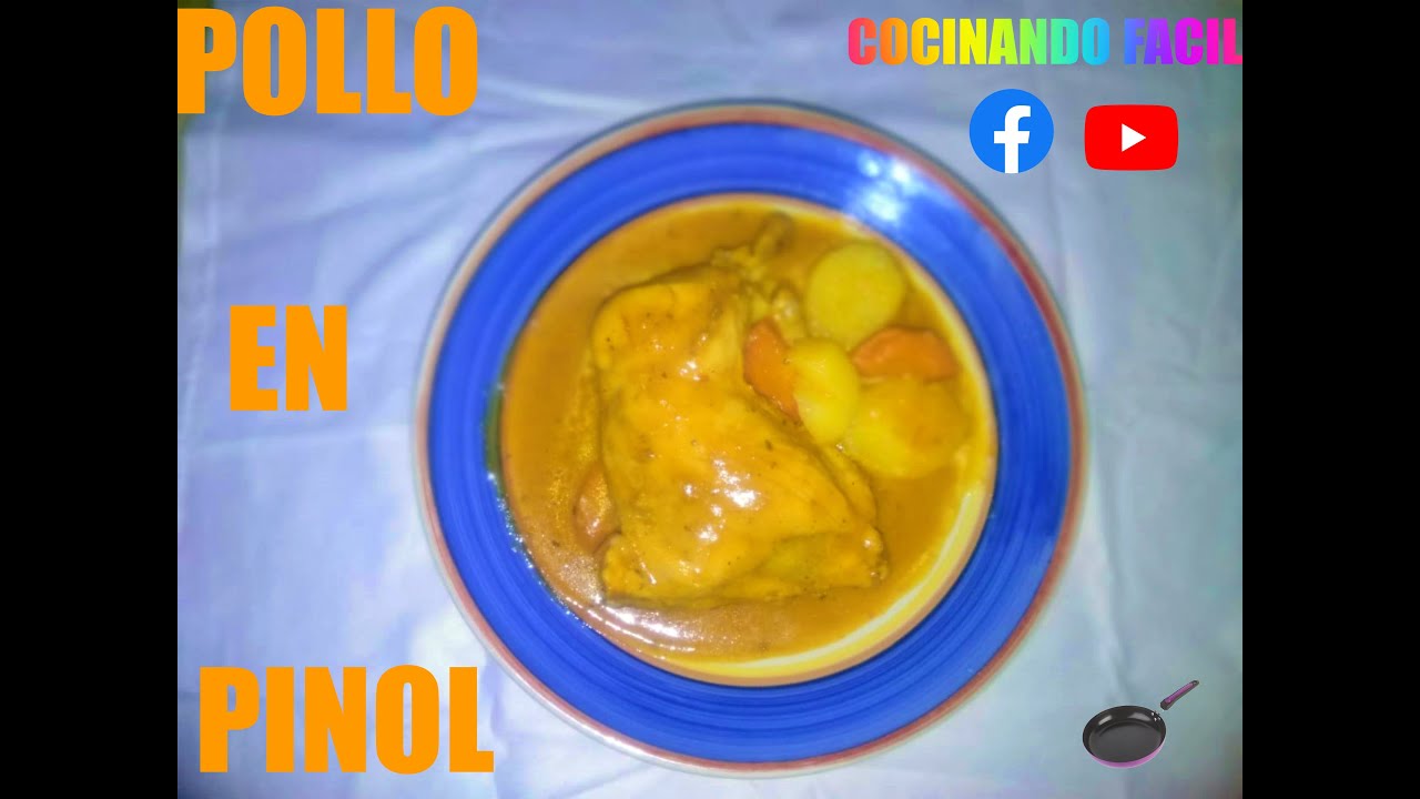 POLLO EN PINOL (SALVADOREÑO) - YouTube