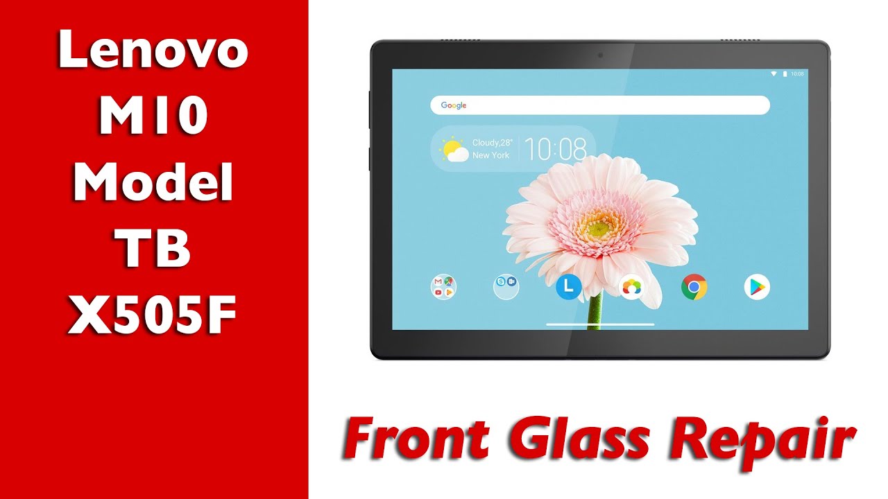 Lenovo M10 Tablet Broken Glass & Touch Digitiser Repair - iRefab - YouTube
