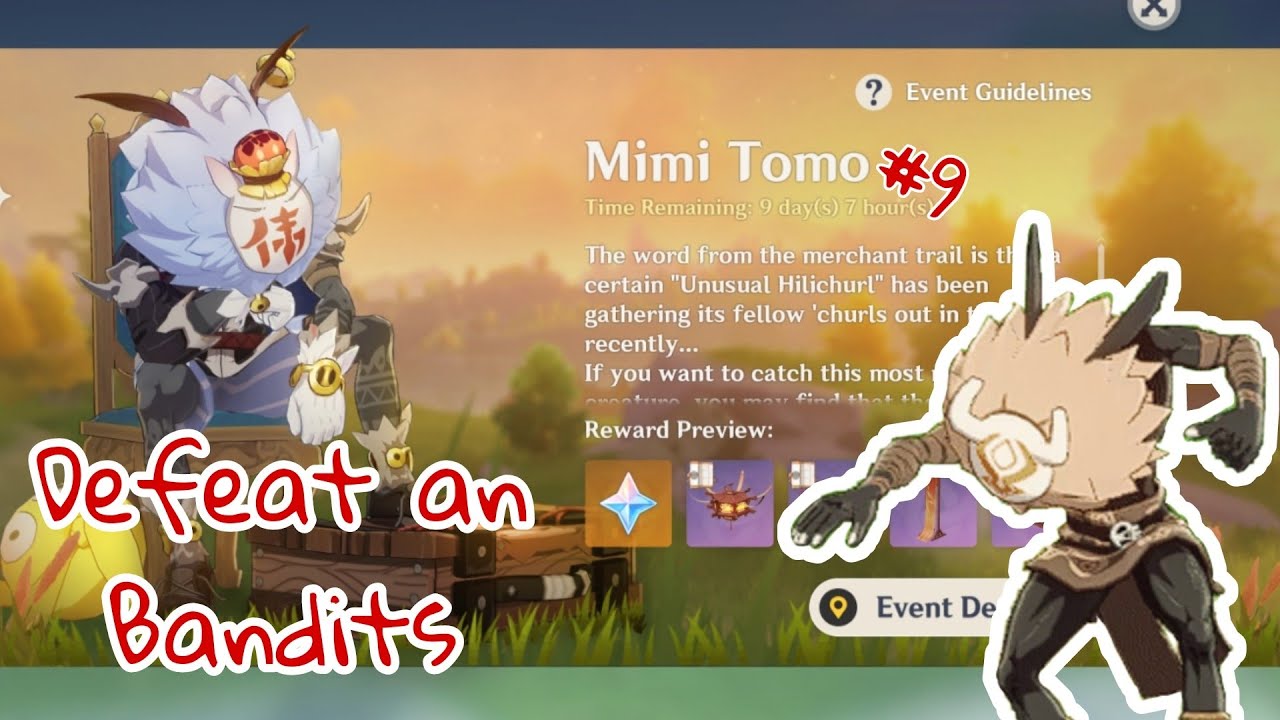 Genshin Impact | Mimitomo Quest | defeat bandits - YouTube