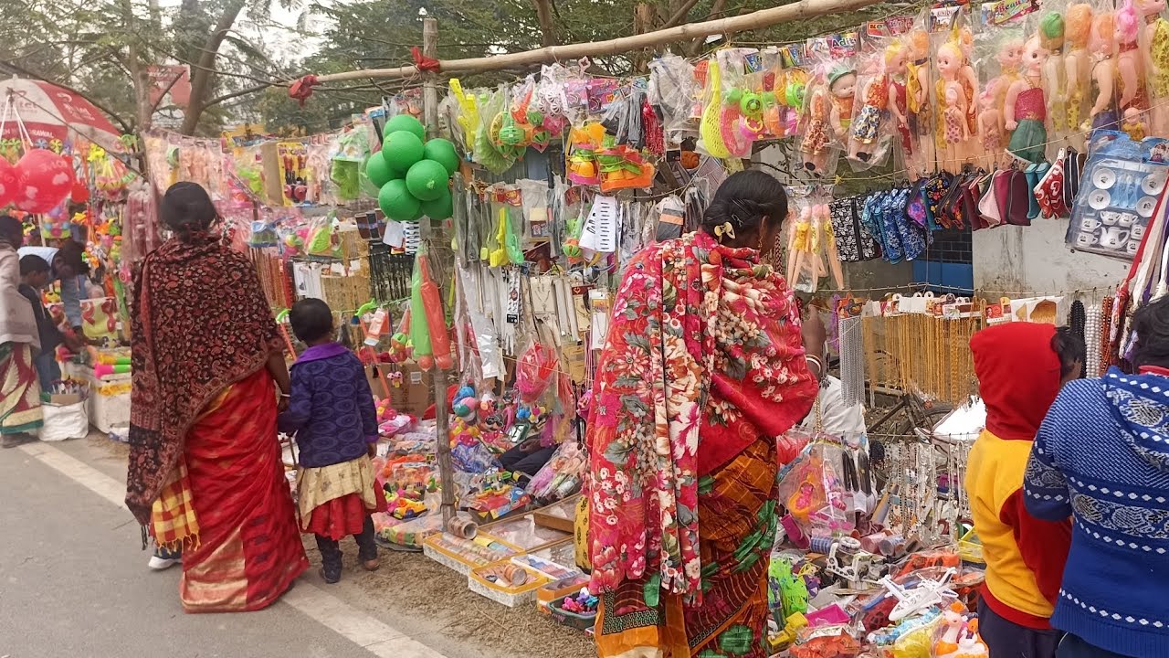 #/Grammo mela part 2#/গ্রামের মেলার আয়োজন ও দোকানপাট।🍕🥙🍭🥘🥜🍞🧀🥚🍟🫔🌮🍯🍪🍬🍭 ...