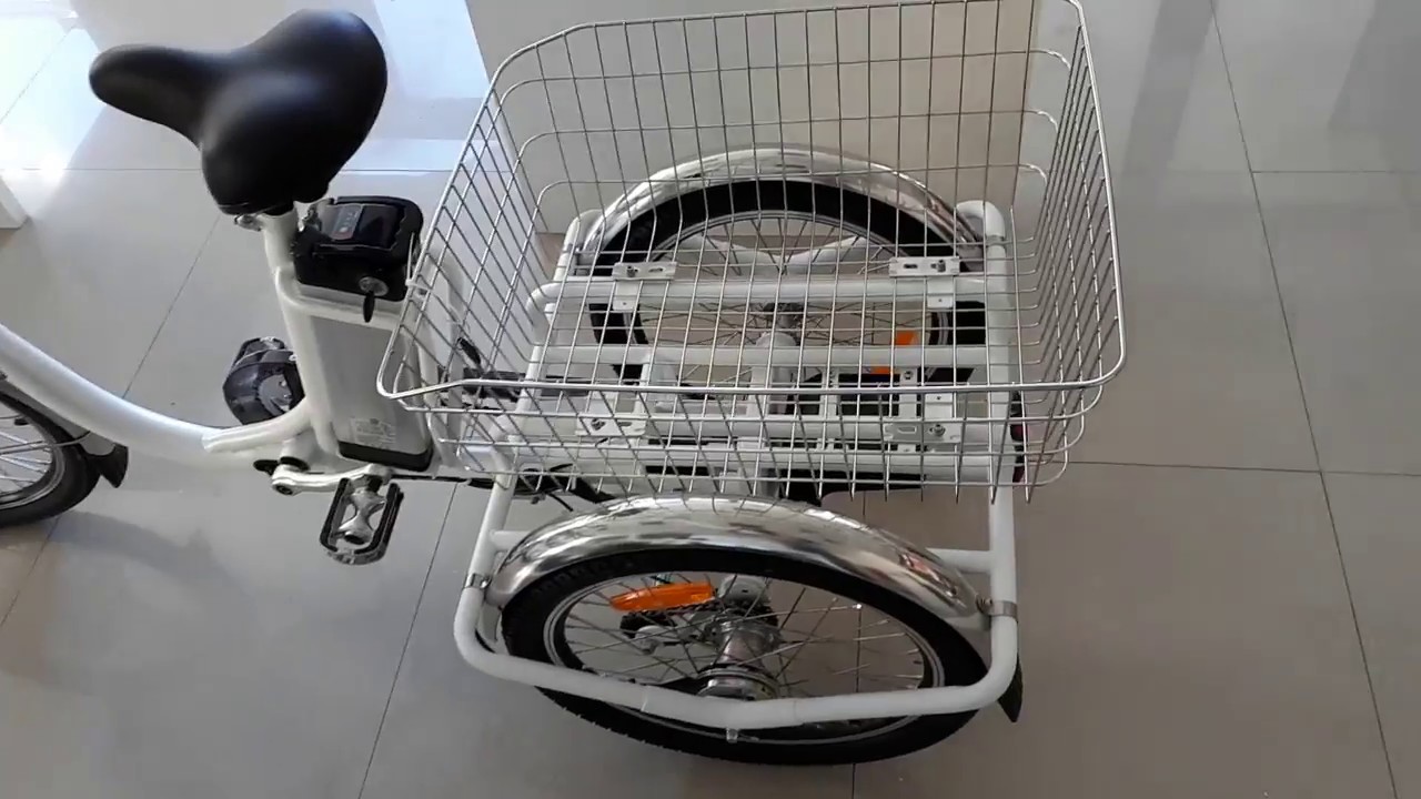 Tricicleta Electrica Evolio X-Bike Trio Roti 20 inch autonomie mod ...