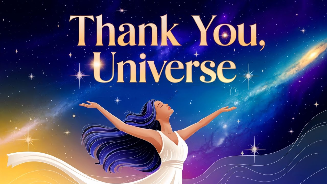 Thank You, Universe Affirmations | Powerful Positive Affirmations for ...