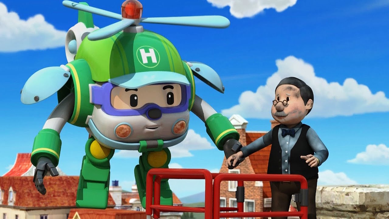 A Video that Teaches Helping Others | Robocar POLI Parenting Help ...