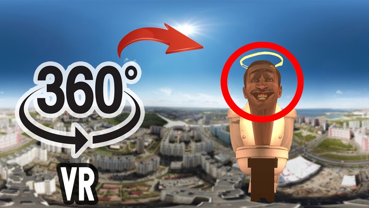 Skibidi Toilets 360° Find the Cool Toilet God Skibidi Toilets - YouTube