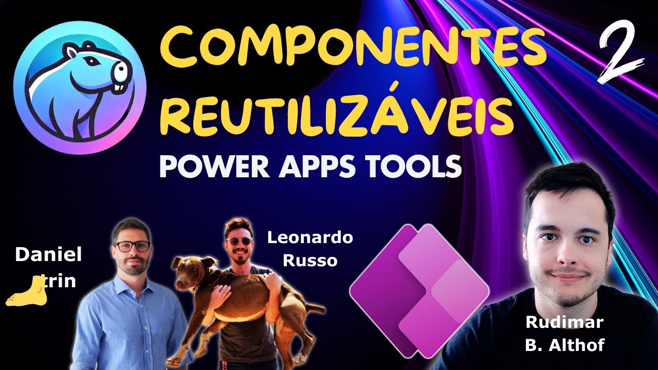 Exemplos de Componentes Reutilizáveis no Power Apps - Power Apps Tools ...