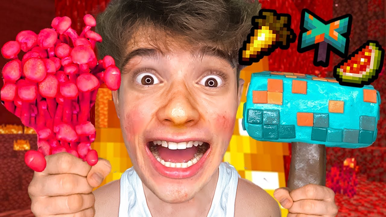 Minecraft Food in Real life + ASMR - YouTube