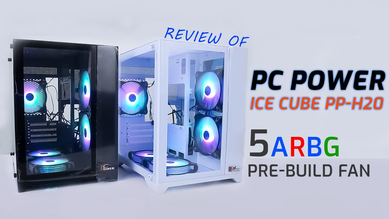 PC Power Ice Cube Gaming Casing in-depth Bangla review - YouTube